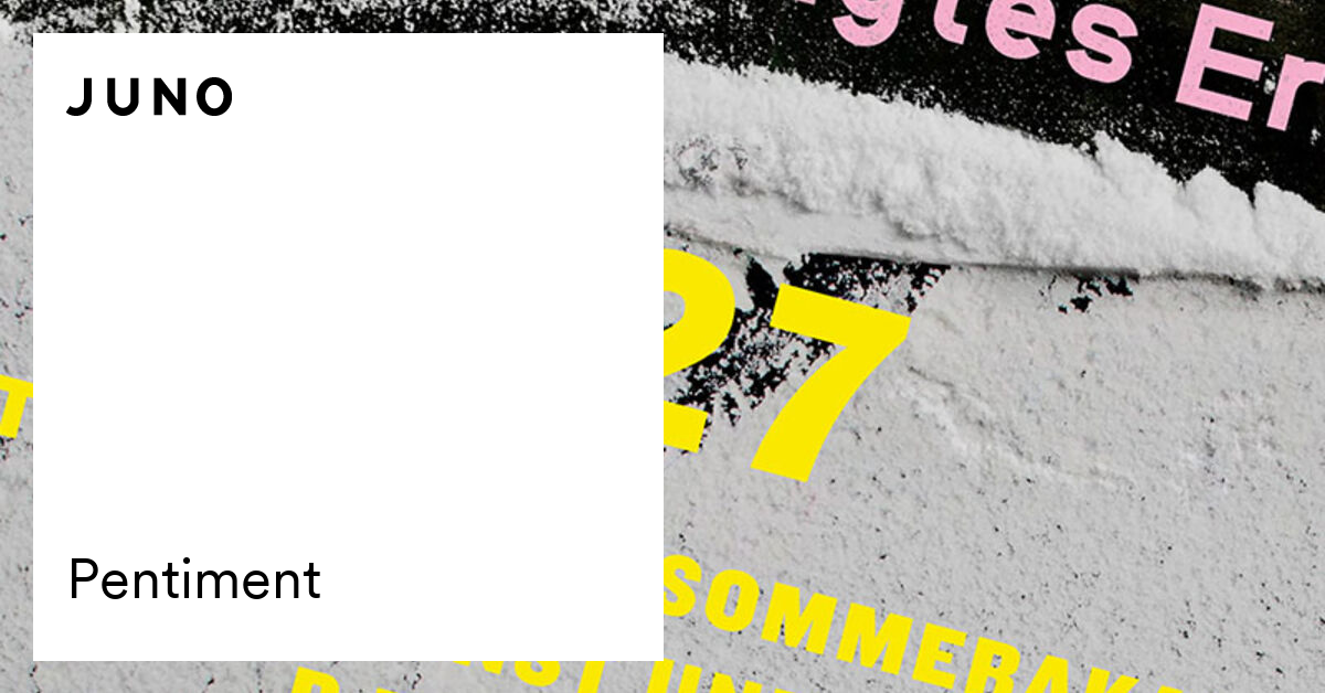 Pentiment | Ideas | JUNO Branding and Design Agency Hamburg
