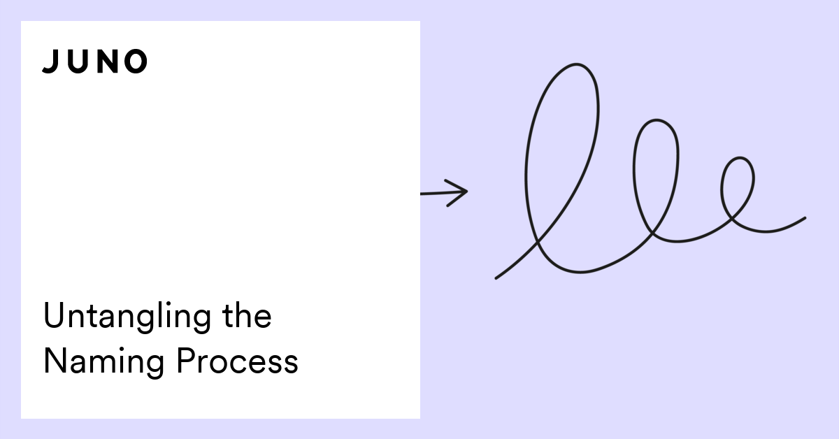 Untangling the Naming Process | Ideas | JUNO Branding and Design Agency ...