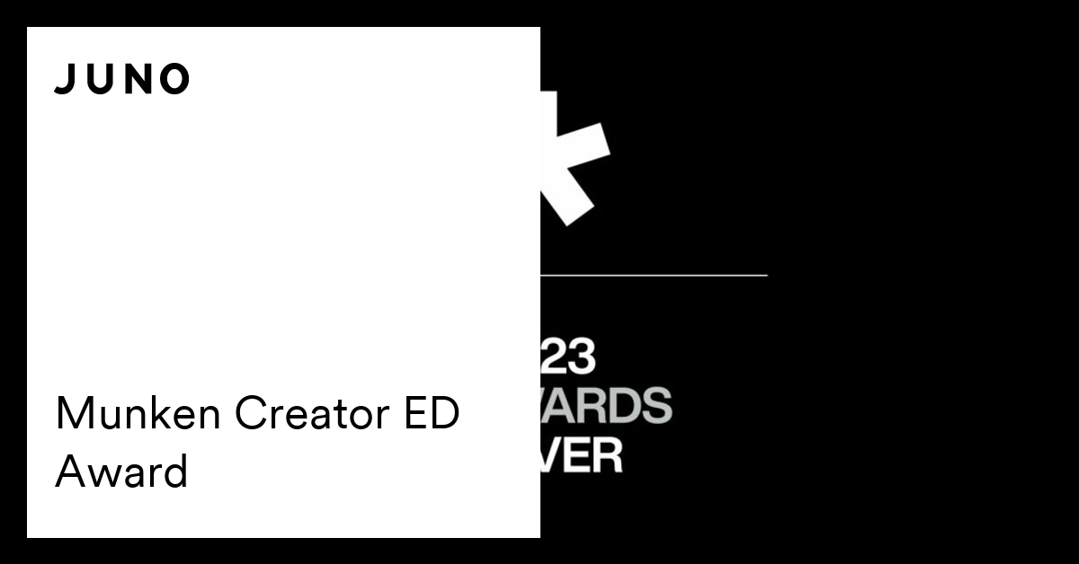 Munken Creator ED Award | Ideas | JUNO Branding- und Designagentur Hamburg